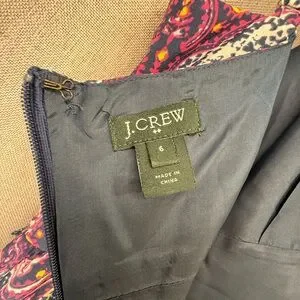 J. Crew | Dresses | Jcrew Moroccan Tile Print Sundress Size 6 Pink ...